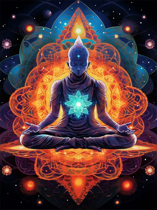 Sacred Divine Painting | Art Of Paint By Numbers