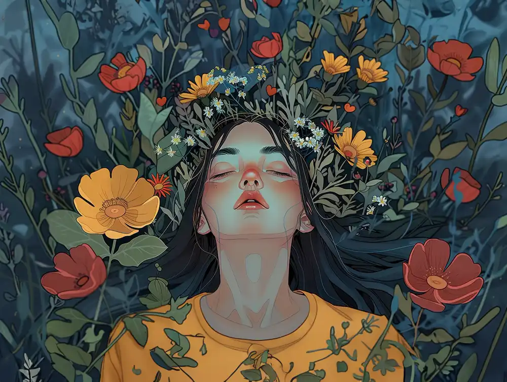 In The Grip Of Worry Painting | Art Of Paint By Numbers