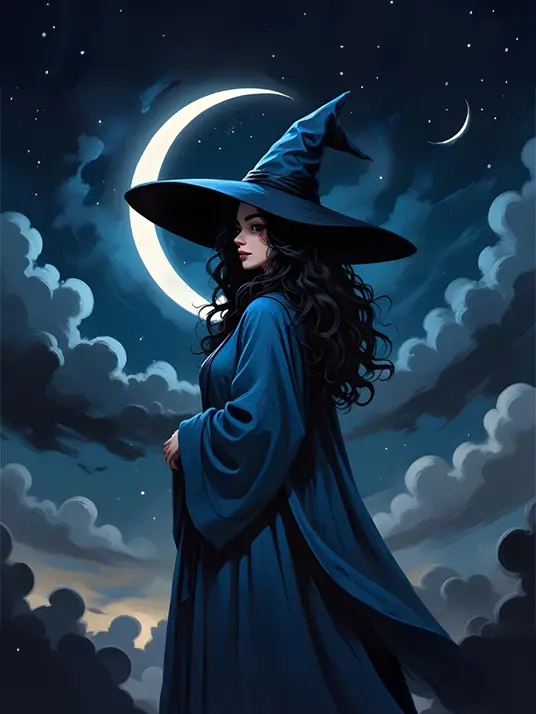 Witching Hour Painting | Art Of Paint By Numbers