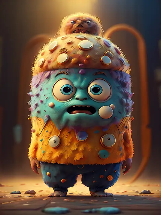 Tiny Terror Painting | Art Of Paint By Numbers