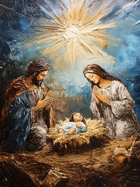 Painting Of Jesus Christ Painting | Art Of Paint By Numbers