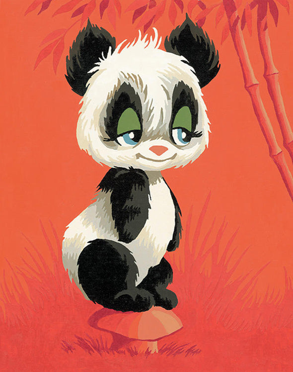 Panda Bear Painting | Art Of Paint By Numbers