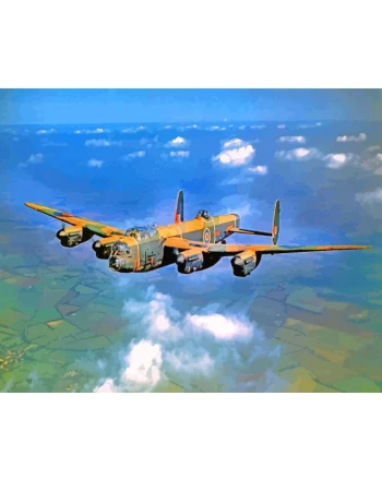 Avro Lancaster Aircraft | Art Of Paint By Numbers