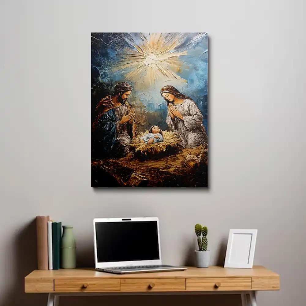 Painting Of Jesus Christ Painting | Art Of Paint By Numbers