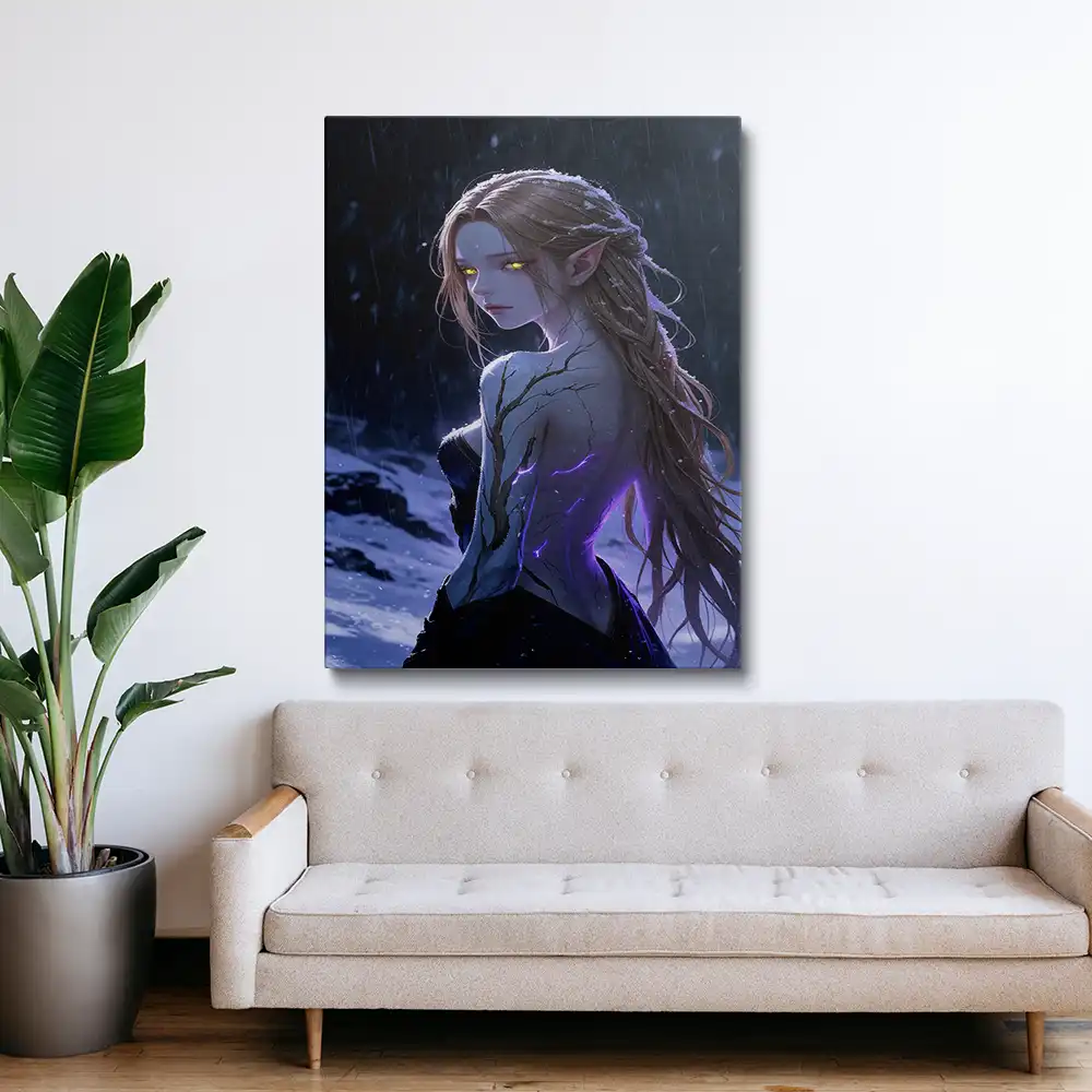 Painting Of Elf Painting | Art Of Paint By Numbers