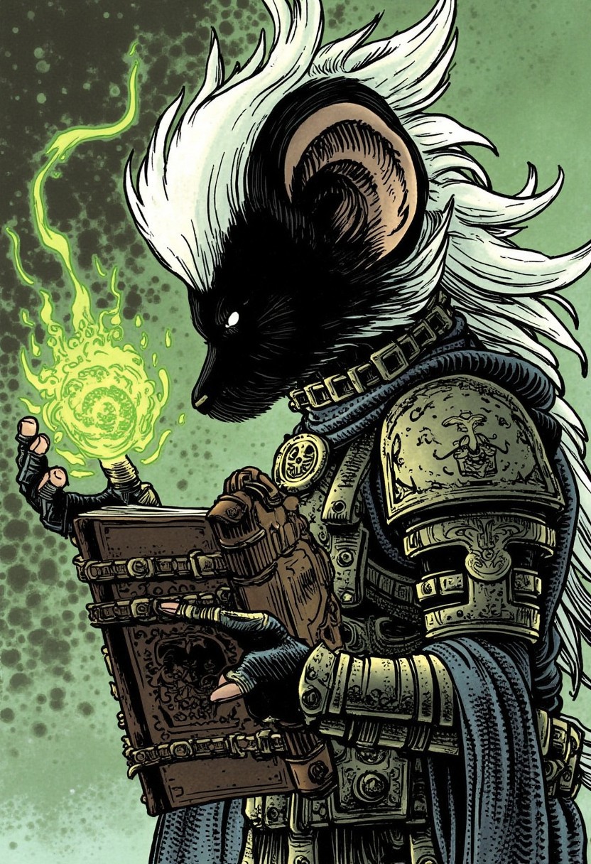 Painting Of Medieval Rat Painting | Art Of Paint By Numbers