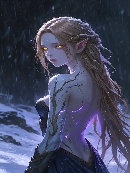 Painting Of Elf Painting | Art Of Paint By Numbers