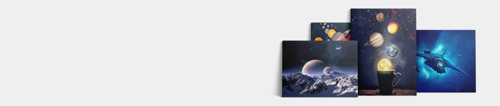 Space Painting | Art Of Paint By Numbers