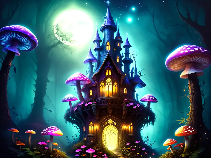 Spirits Roam Painting | Art Of Paint By Numbers