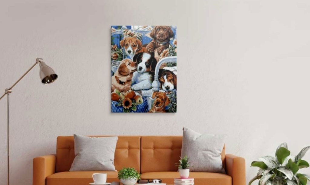 Paint By Numbers Set - 10 Kits To Decorate Your Walls